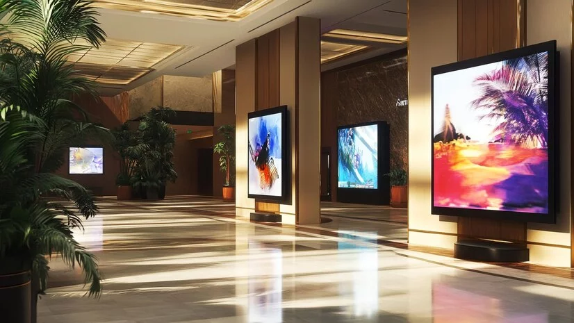 Digital Presentation Boards Interior Design Digital Display Board For
