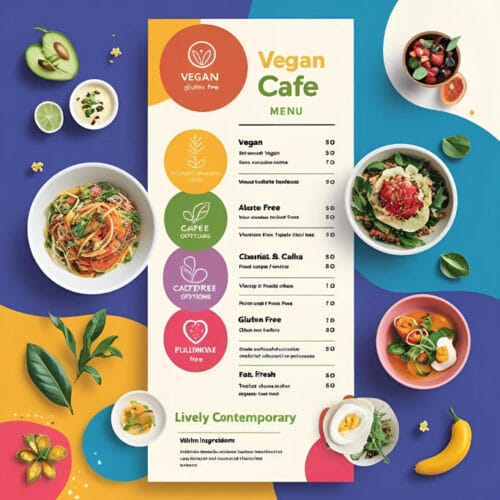 Cafeteria Menu Template Easy To Use Customizable Designs