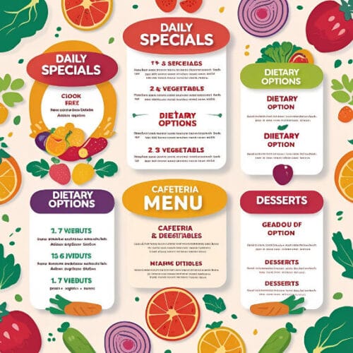 Cafeteria Menu Template – Easy-to-Use & Customizable Designs