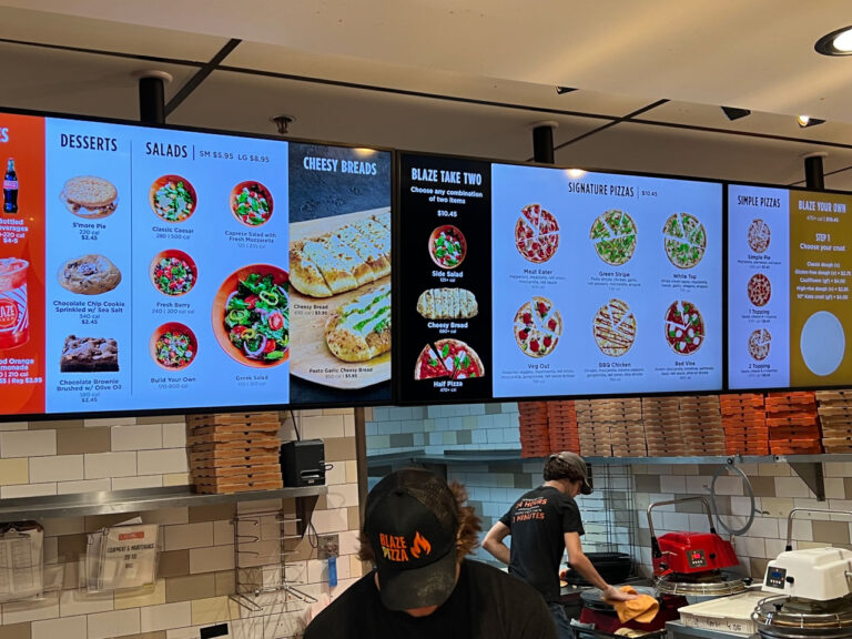 Pizza Digital Menu Boards | Templates & Solutions - NENTO